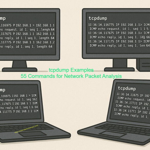 Tcpdump Examples 55 Commands For Network Packet Analysis Blackmore Ops